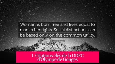 Image result for Citation D Olympe De Gouges