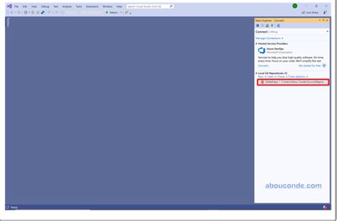 Image result for Visual Studio Git Open Local Repository
