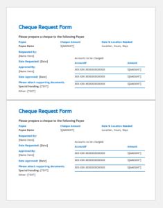 Image result for Cheque Requisition Form