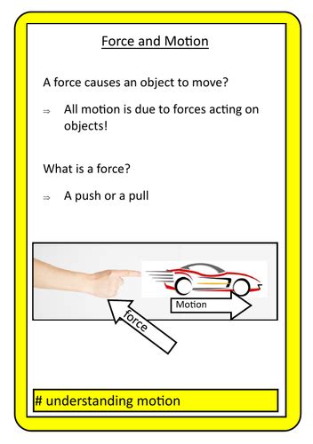 Image result for Force and Motion Examples