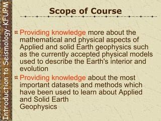 Image result for Basic Term in Geophysics