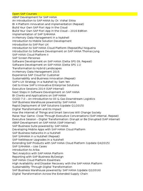 Image result for Open SAP Tutorials