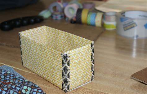 Image result for DIY Storage Boxes Using Scrapbook