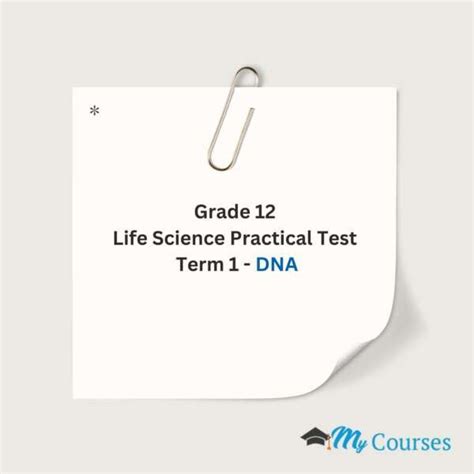 Image result for Life Science Practical Grade 12