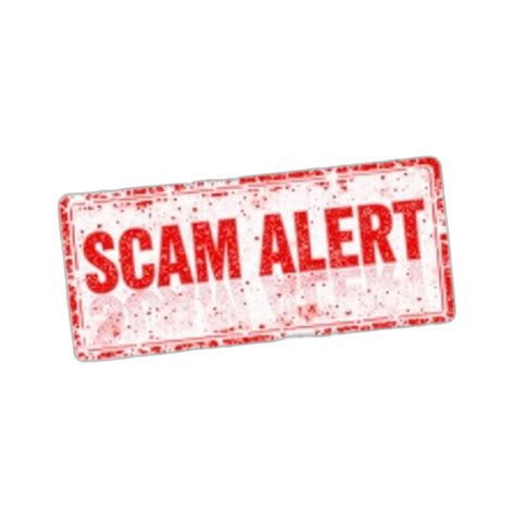 Image result for Scam Alert PNG
