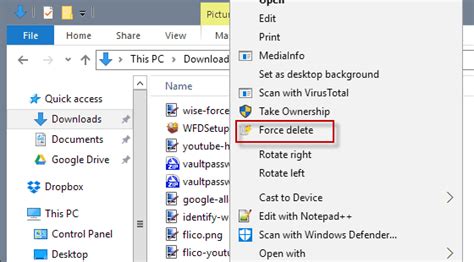 Image result for Force Delete Files Software Clean Drive