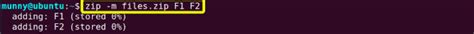 Image result for How to Remove Zip a Folder Using Zip Command On Linux Terminal