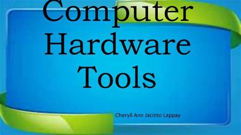 Image result for Computer Hardware Tools