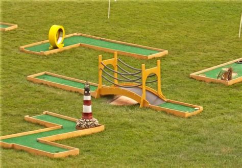 Image result for DIY Backyard Mini Golf Course