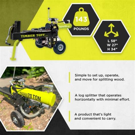 Image result for Timber Tuff Manual Log Splitter