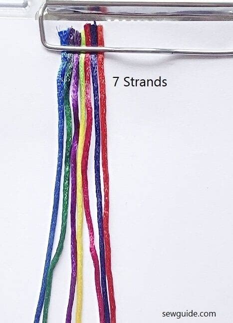 Image result for 7 Strand Braid Step by Step
