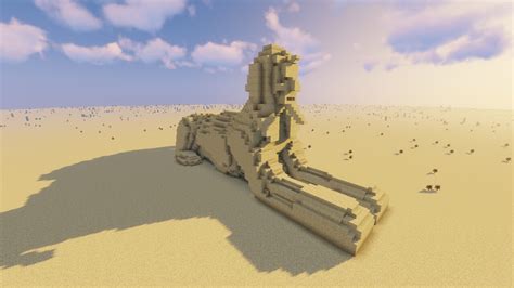 Image result for Statue Sphinx Minecraft Small