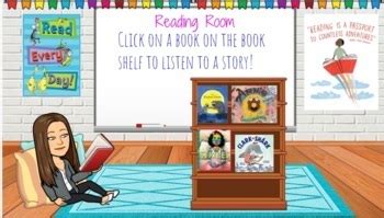 Image result for Bitmoji Reading Classroom