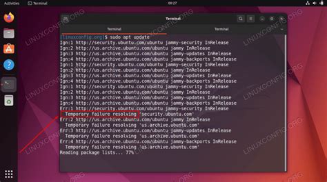 Image result for Temporary Failure Resolving Security.Ubuntu.com
