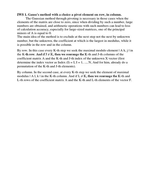 Image result for Gauss Method Math