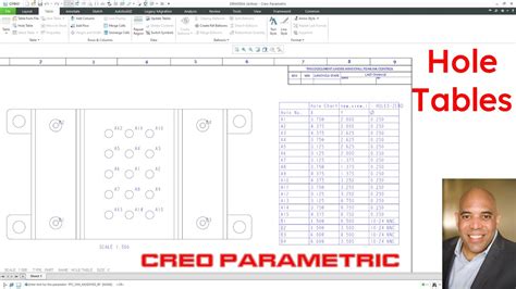 Image result for Creo Drawing Table