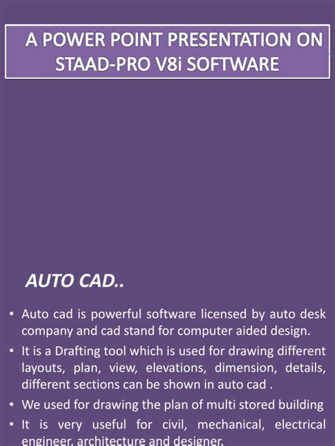Image result for STAAD.Pro Introduction.ppt