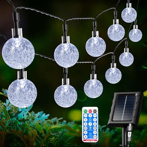 Image result for Outdoor Solar String Lights Amazon