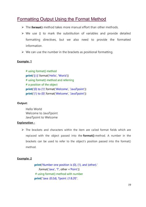 Image result for Formatting a String Output