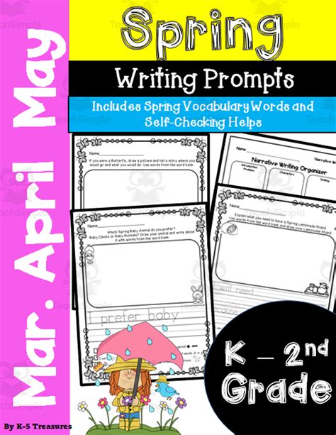 Image result for Spring Writing Page