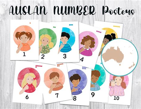 Image result for How to Learn Auslan Numbers