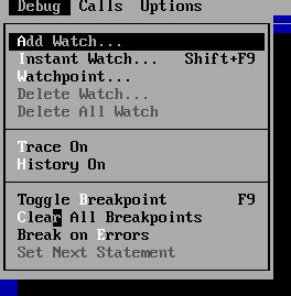 Image result for QuickBasic Debug