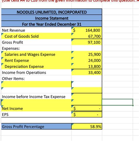 Image result for Merchandising Income Statement Example