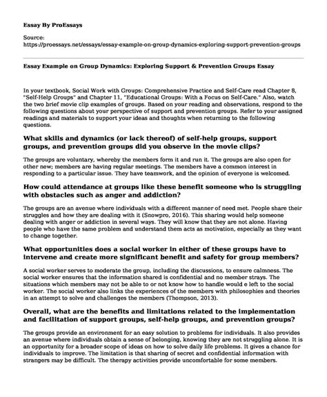 Image result for Group Work Essay Examples