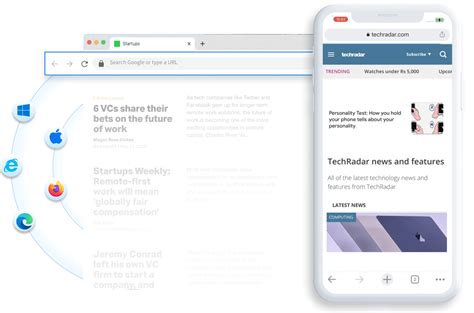 Image result for Linked Stack Web Browser