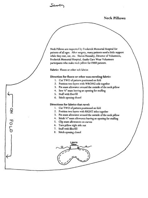 Image result for Adult Neck Pillow Pattern