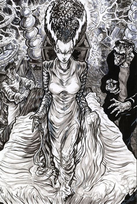 Image result for Frankenstein Bride Art