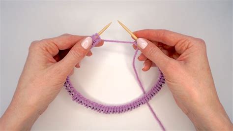 Image result for Using Circular Knitting Needles for Beginners