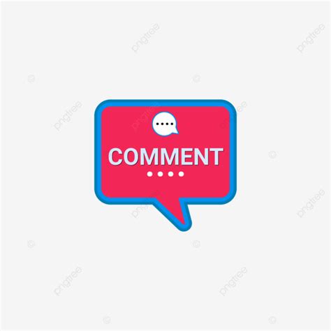 Image result for Comment Button Transparent