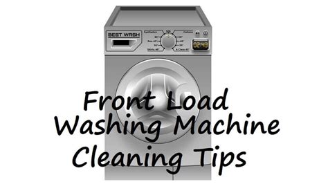 Image result for Cleaning Front Load Washing Machine