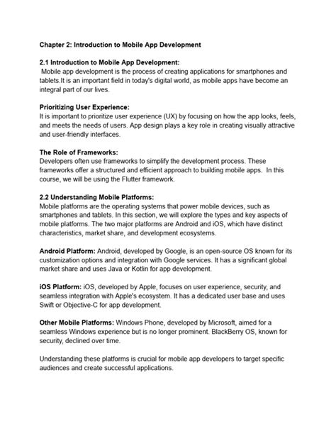 Image result for Flutter Course Syllabus PDF