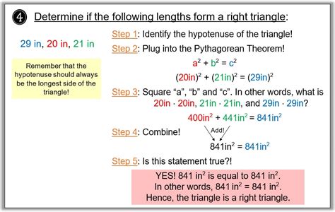 Image result for Pythagorean Theorem Examples Step by Step