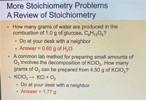 Image result for Stoichiometry Example Word Problems