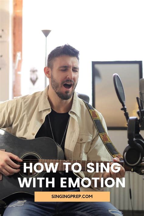 Image result for How to Sing without Emotion Examples