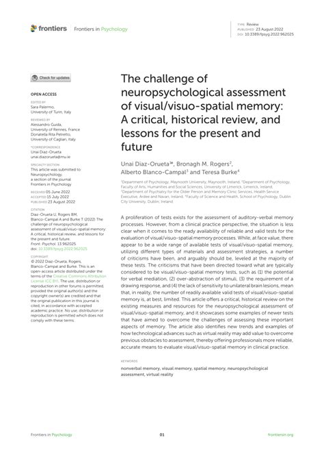 Image result for What Is Visual Spatial Memory