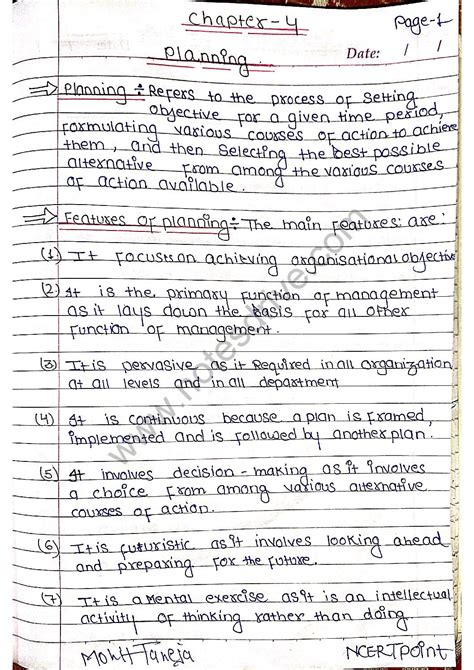 Image result for BST Class 12 Handwritten Notes