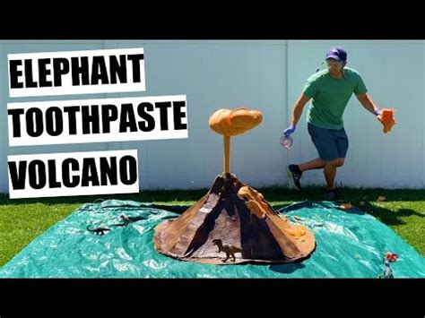 Image result for How to Make a Volcano Explosion with Elephant Toothpaste