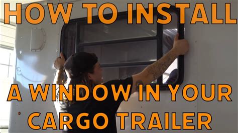 Image result for Trailer Window Installation