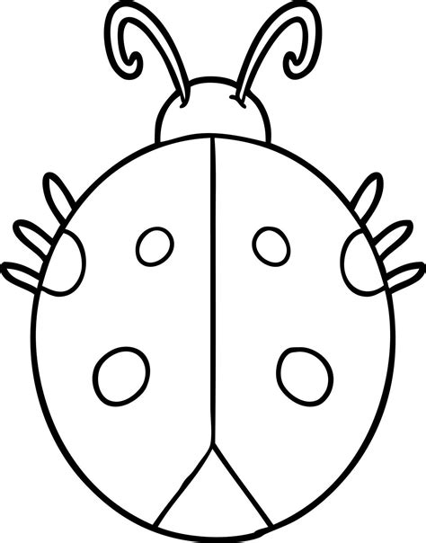 Image result for Ladybug Line Drawing