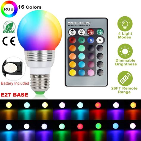 Image result for Color Changing LED Appliance Bulbs