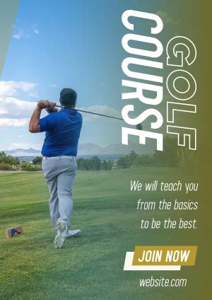 Image result for Golf Course Closure Flyer