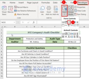 Image result for Store Audit Checklist Excel