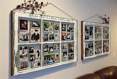 Image result for DIY Picture Frame Using Old Window