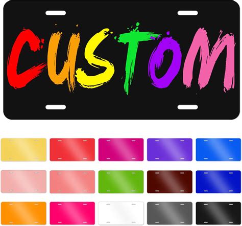 Image result for Customized License Plates