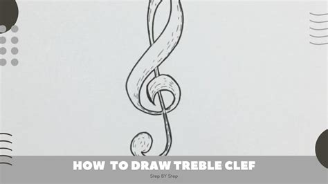 Image result for How to Draw a Treble Clef