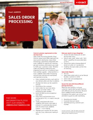 Image result for JobBOSS Sales Order Tutorial